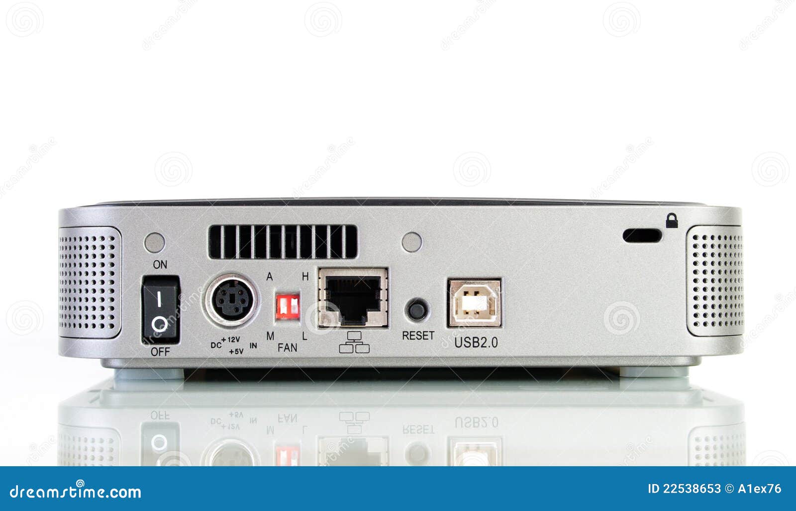 External hard disk drive stock image. Image of storage - 22538653