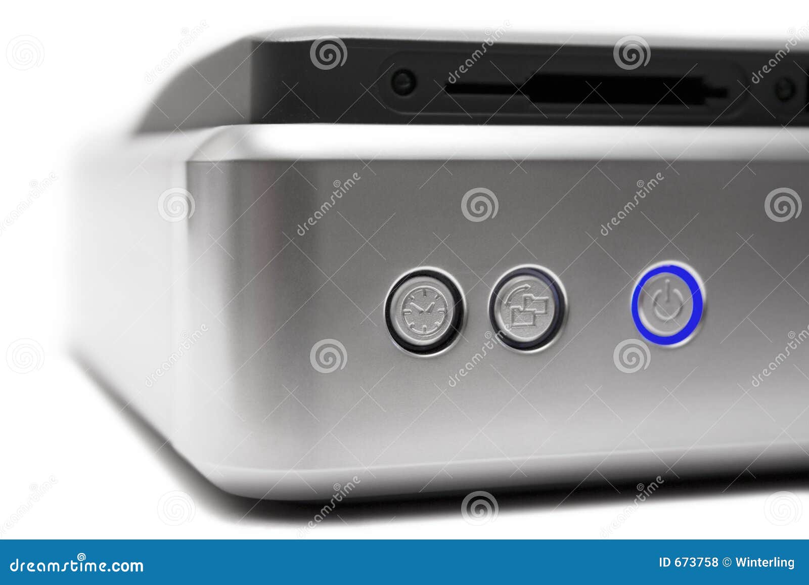 External Hard Disk ( Front Side View) Stock Photo - Image of ...