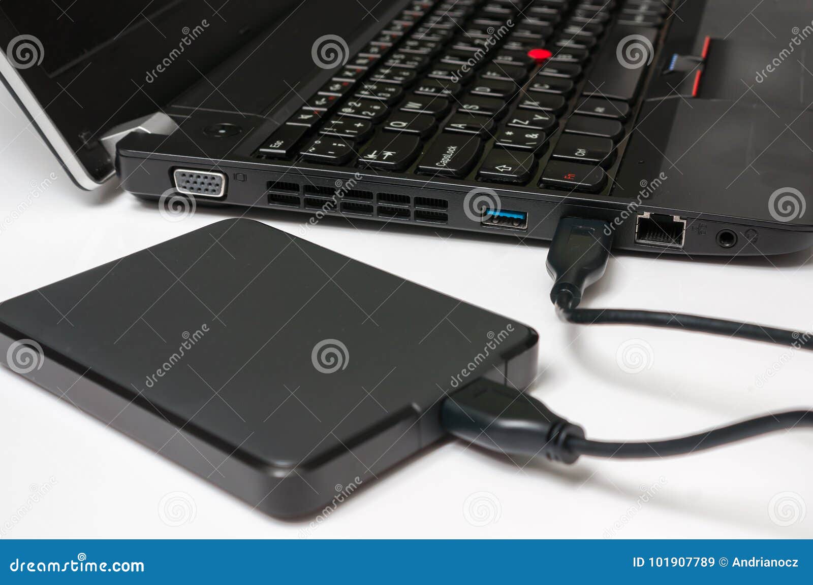 External Hard Disk HDD Connected To Laptop Computer Stock Image - Image ... External Hard Disk HDD Connected To Laptop Computer Stock Image - Image ...