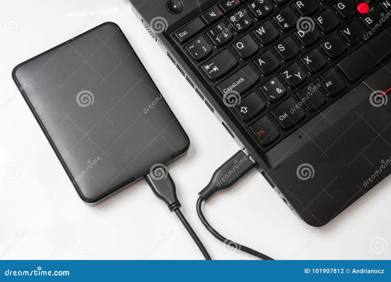 External Hard Disk HDD Connected To Laptop Computer Stock Photo - Image ... External Hard Disk HDD Connected To Laptop Computer Stock Photo - Image ...