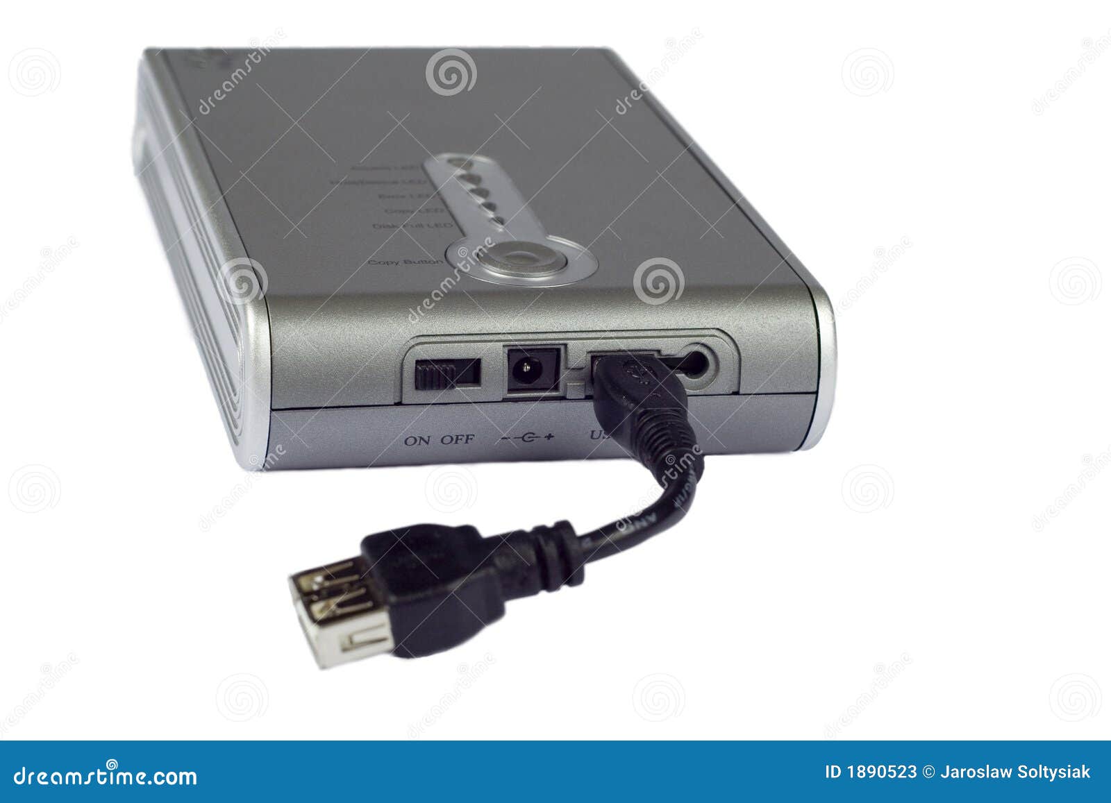 External Hard Drive stock image. Image of media, firewire - 1890523