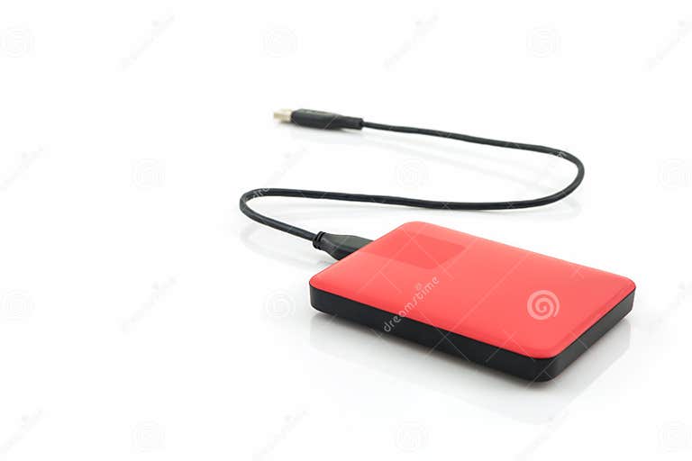 External Hard Drive for Backup. Stock Photo - Image of drive, digital ...
