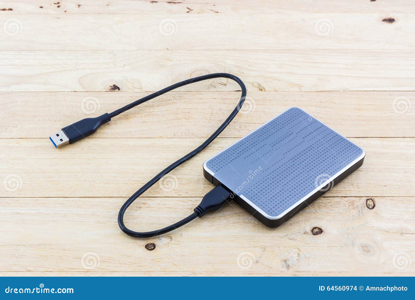 External Hard Drive for Backup. Stock Photo - Image of bytes, disc ...