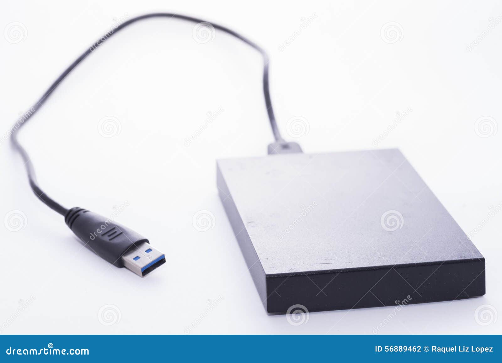 External hdd. stock photo. Image of tera, storage, component - 56889462
