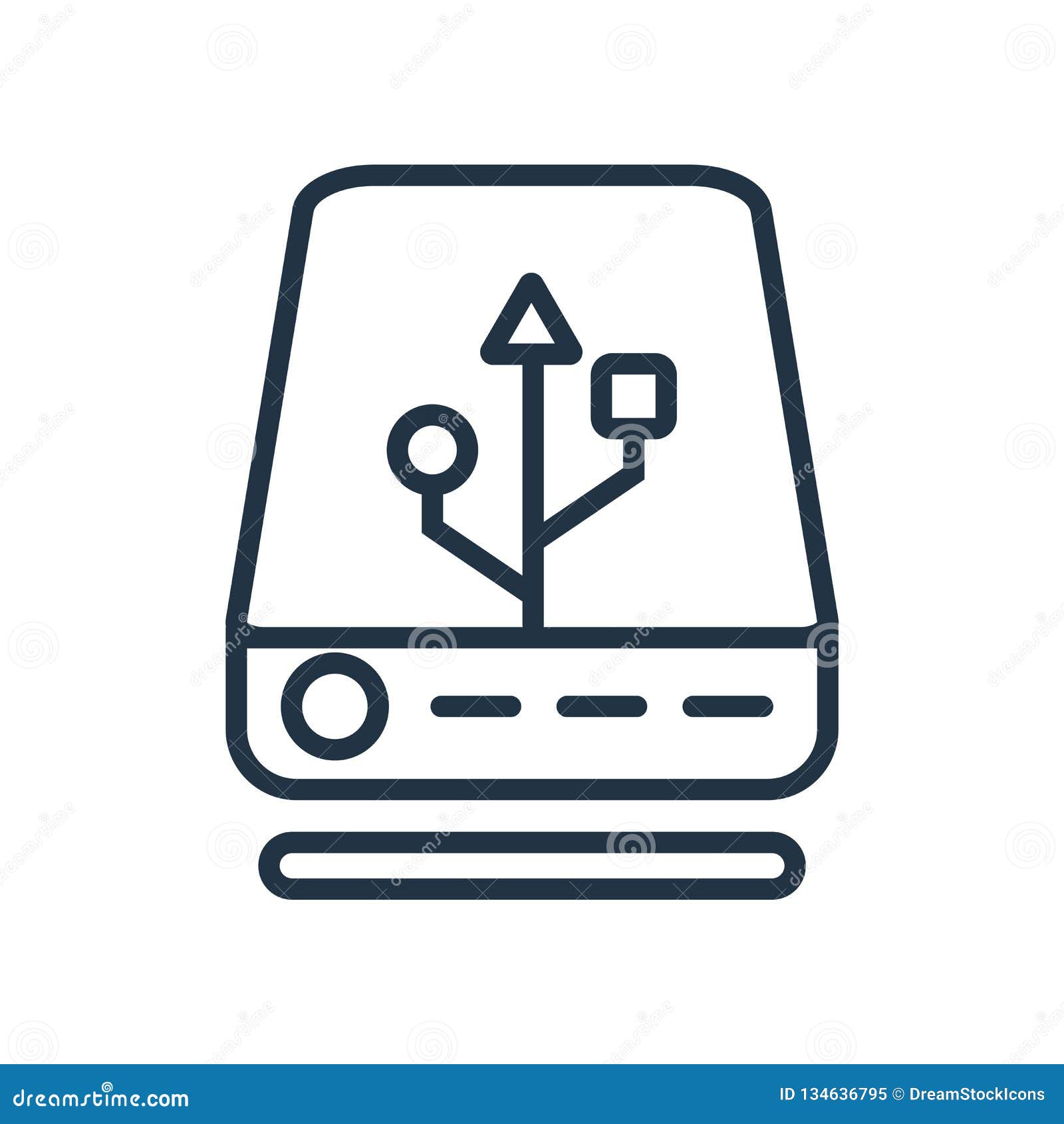 External Icon Vector Isolated on White Background, External Sign Stock ...