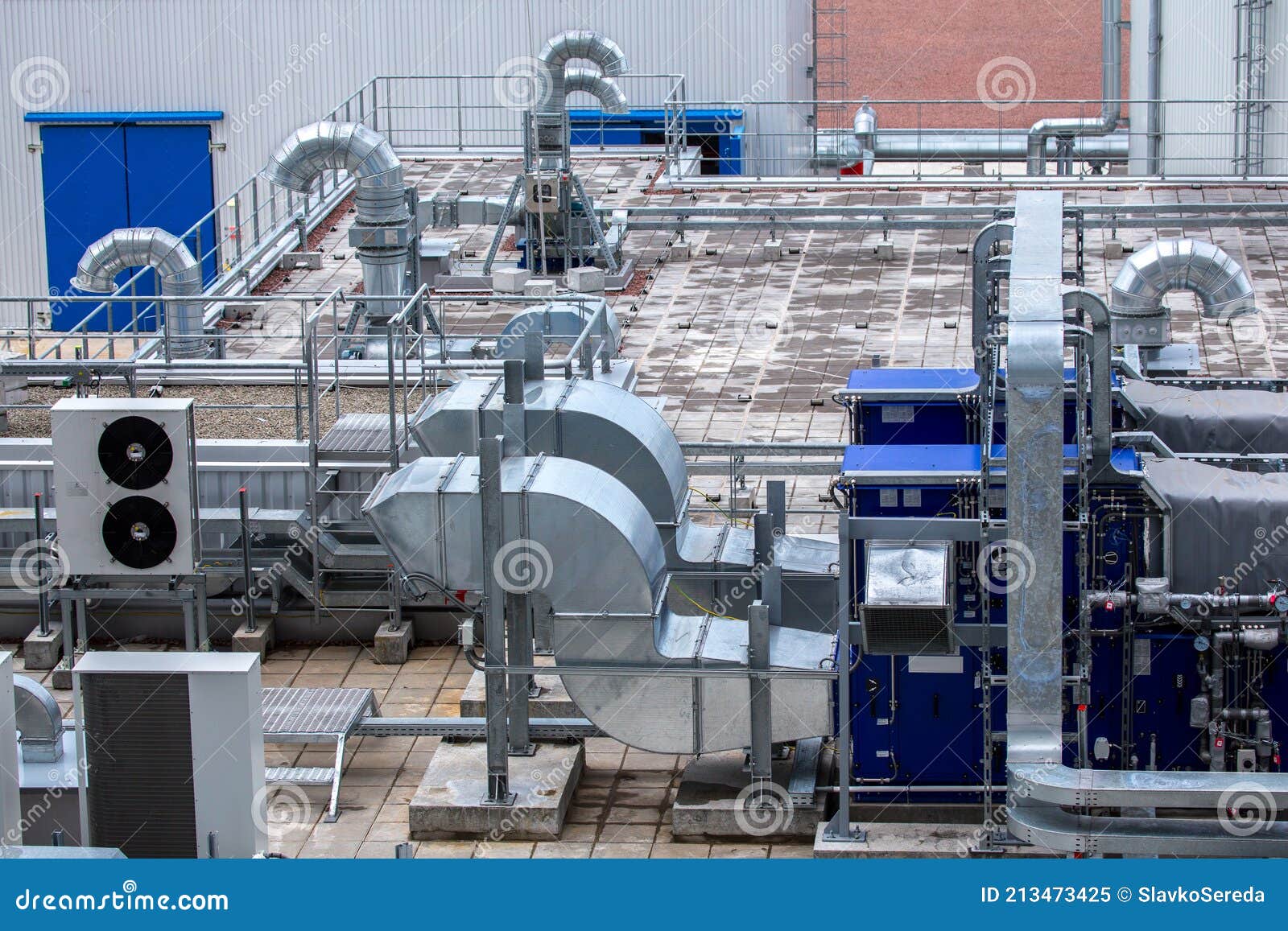External Infrastructure of the Microclimate Support System at a Stock ...