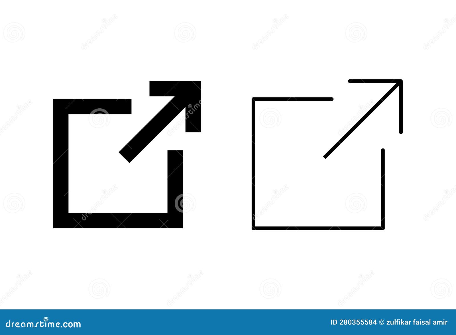External Link Icon . Link Icon Vector. Hyperlink Symbol Stock Vector ...