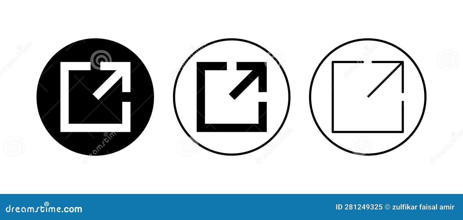 External Link Icon . Link Icon Vector. Hyperlink Symbol Stock Vector ...