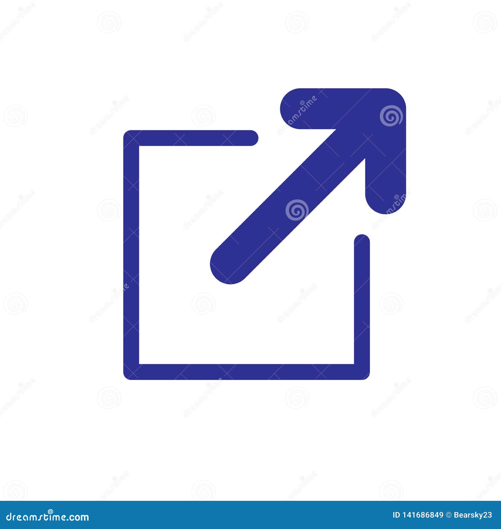 External Link Icon - Shows a User that they`ll Be Leaving an App for a ...