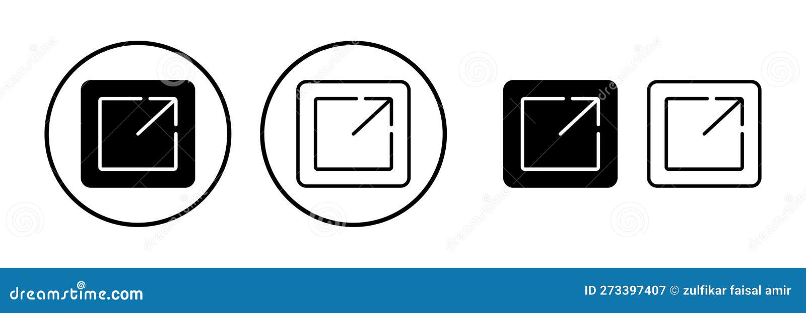 External Link Icon Vector. Hyperlink Chain Symbol. Download, Share ...