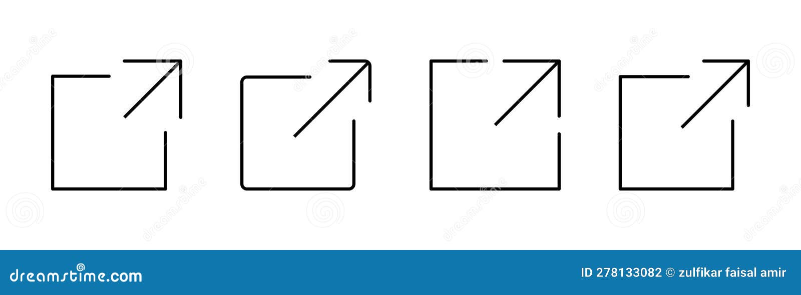 External Link Icon. Link Vector. Hyperlink Symbol Stock Vector ...