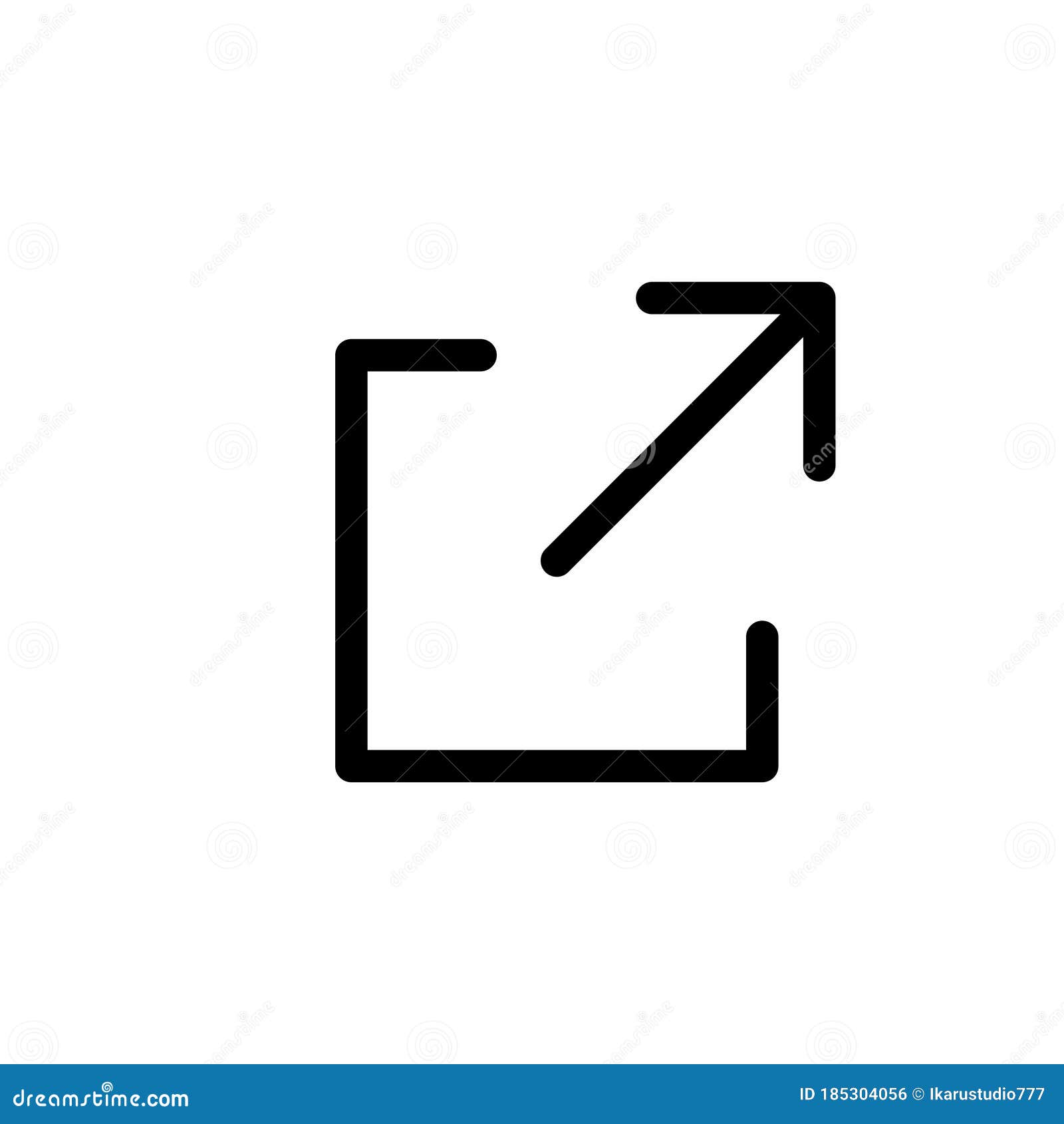 External Link Symbol Vector Icon. Link Icon Isolated on White ... External Link Symbol Vector Icon. Link Icon Isolated on White ...