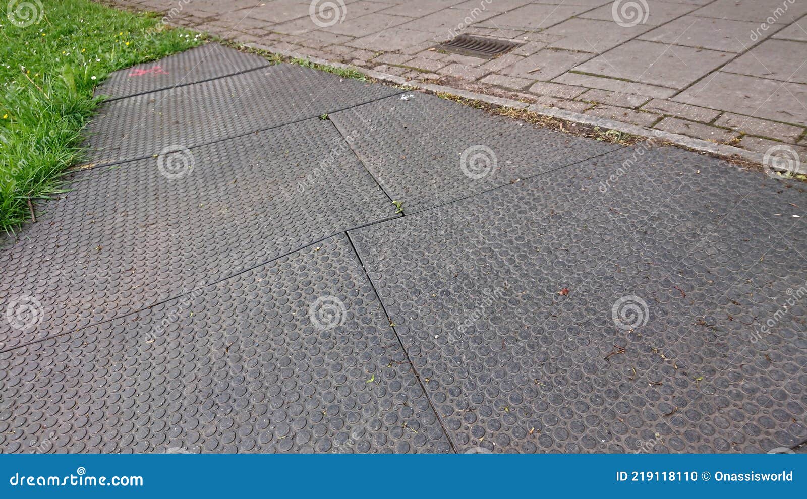 External Non Slip Paving stock photo. Image of construction - 219118110