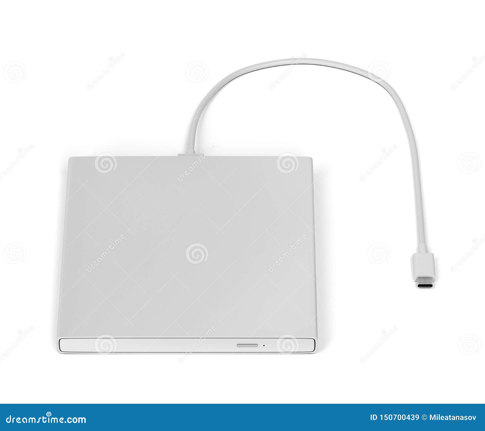 External Optical Disc Drive Stock Image - Image of optical, writer ...
