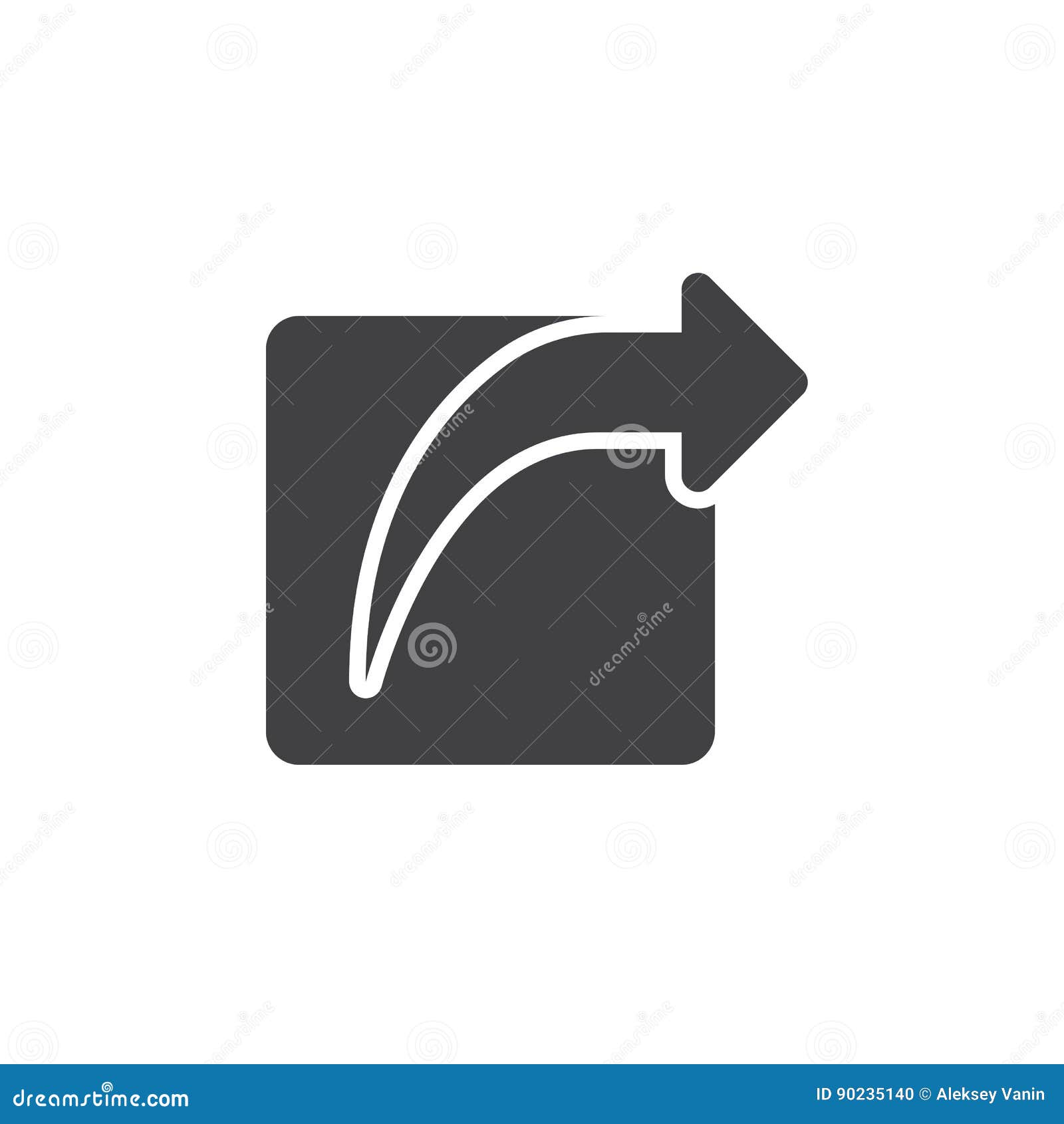 External Share Icon , Solid Logo Illustration, Pictogram I Stock ...