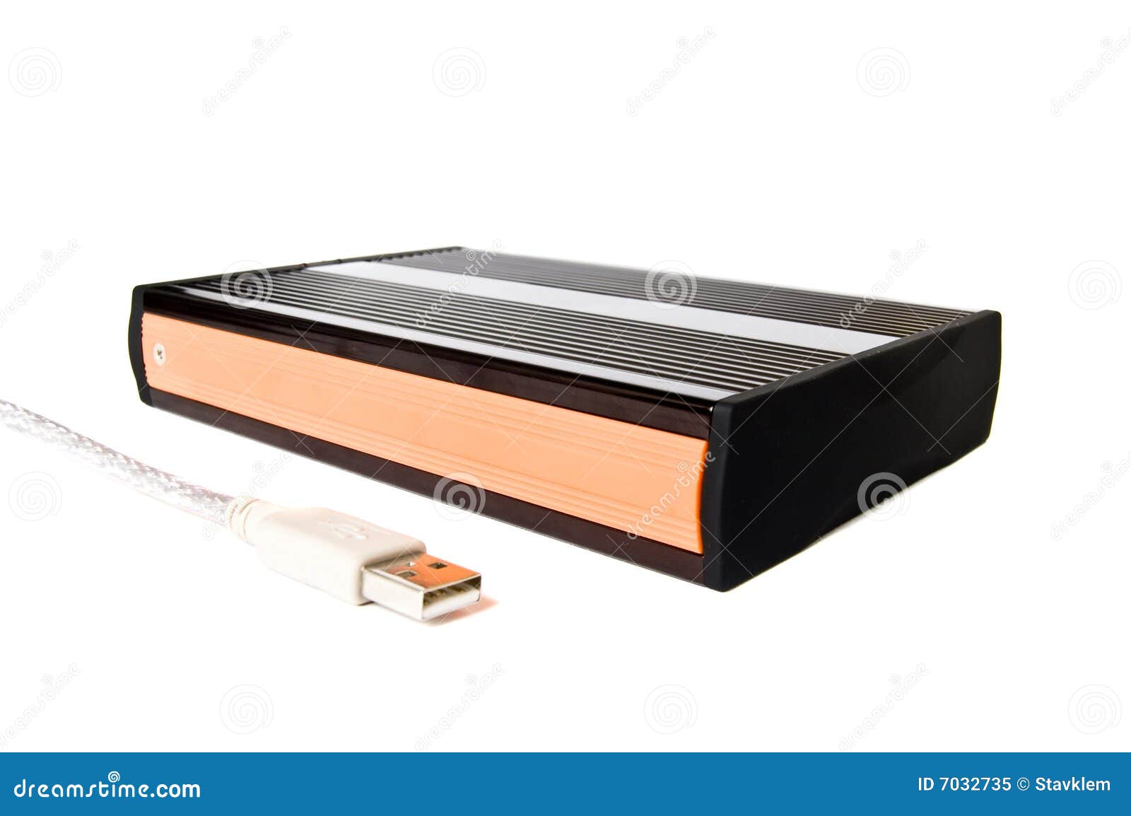 External usb data storage stock image. Image of electronic - 7032735