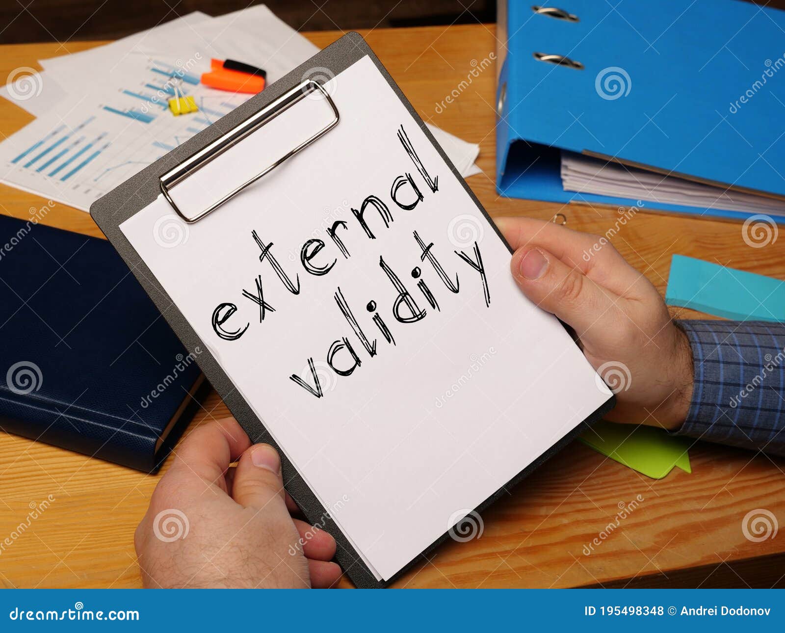 External Validity is Shown on the Conceptual Business Photo Stock Photo ...