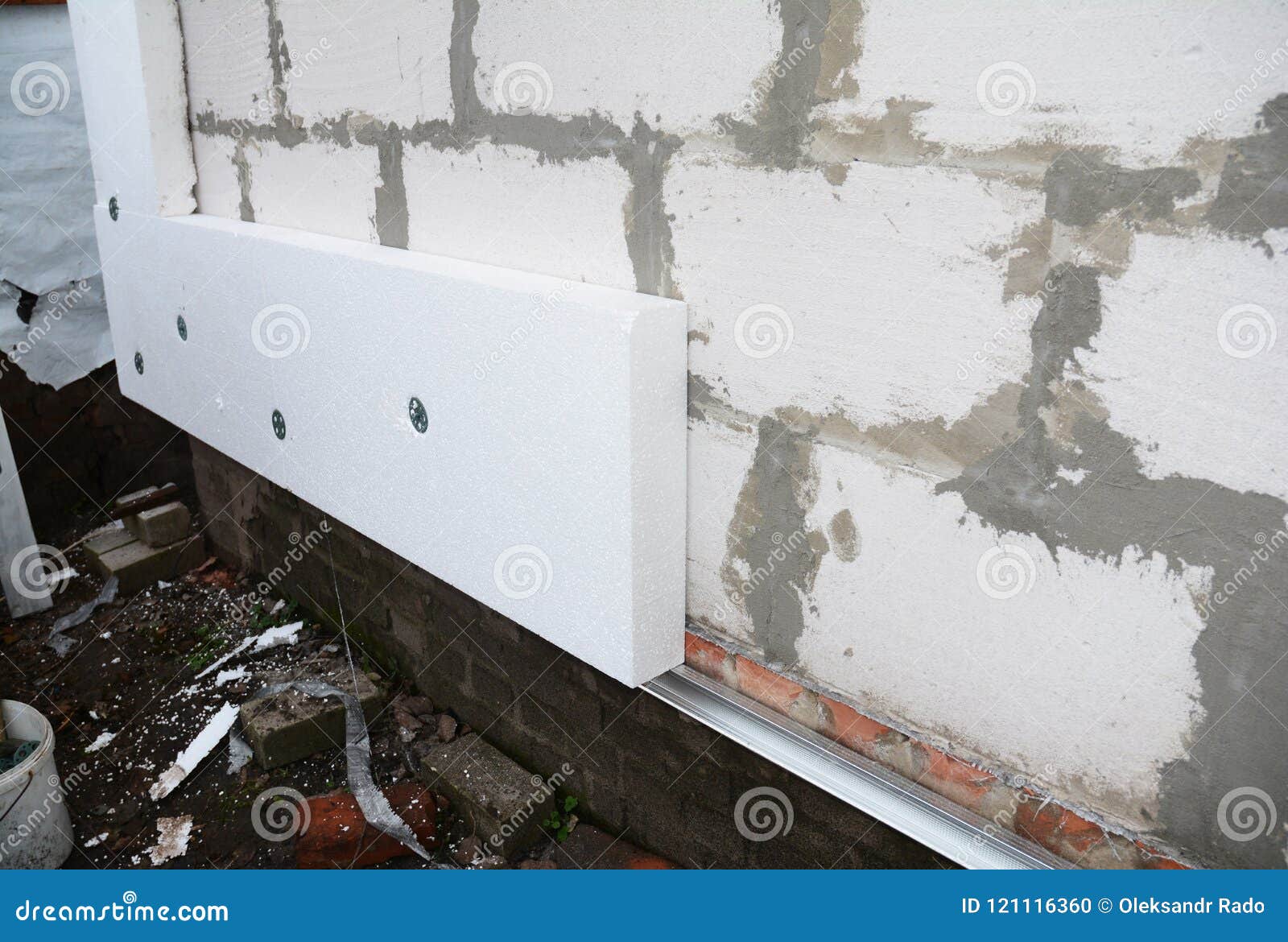 External Wall Insulation with Styrofoam Insulation Sheets for Ho Stock ...
