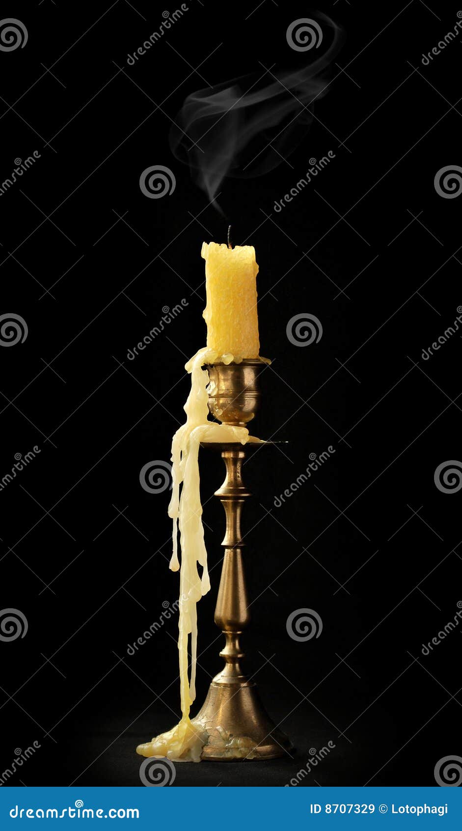 Extinct Candle stock image. Image of death, prayer, beeswax - 8707329