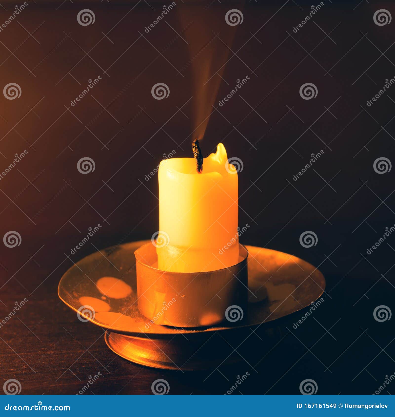 Extinct candle stock image. Image of fume, holy, hope - 167161549