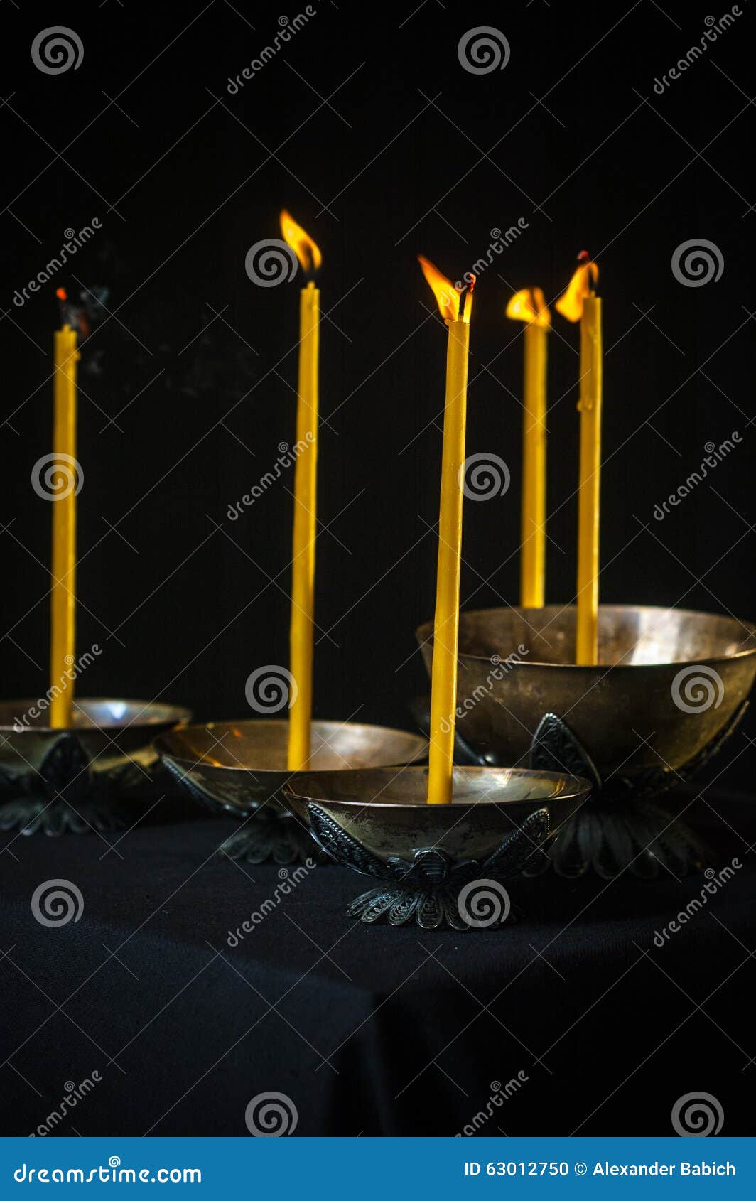 Extinct candles stock photo. Image of ceremony, relaxation - 63012750