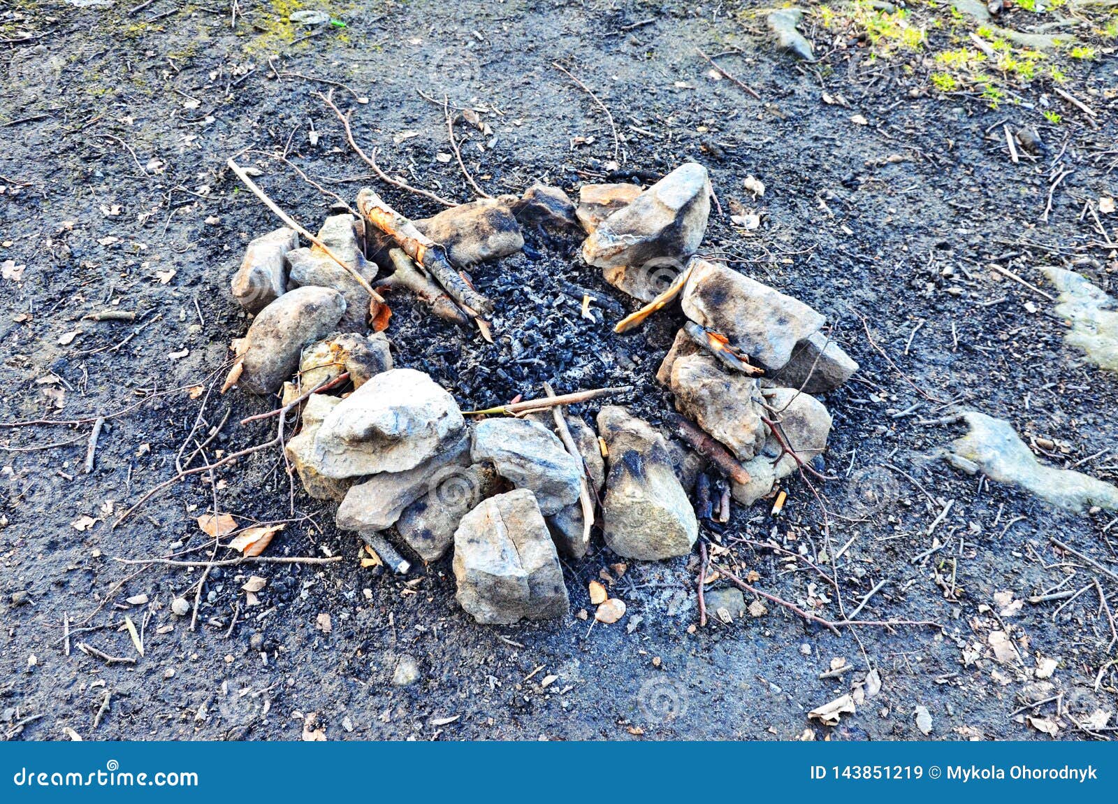 Extinct fire stock image. Image of dioxide, fuel, grill - 143851219