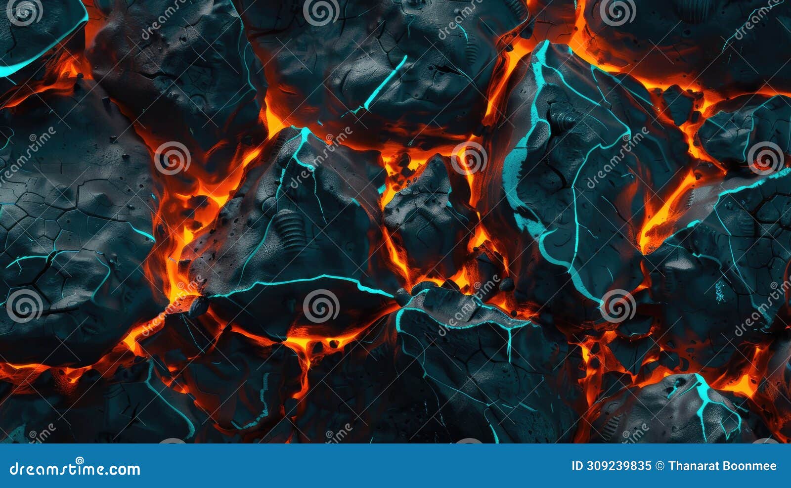 Extinct Lava Creates A Mesmerizing Abstract Background, Ai Generated ...