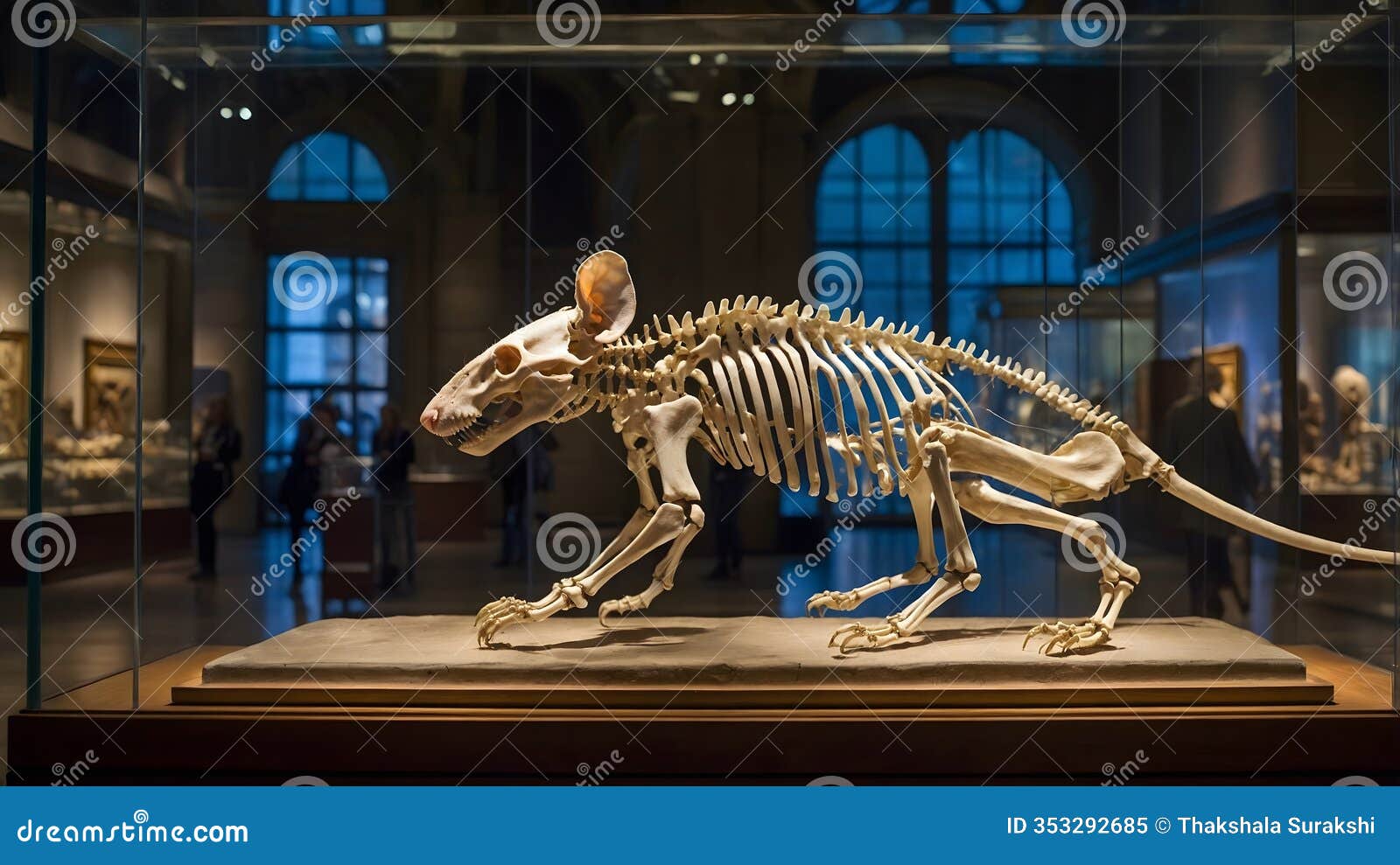 Extinct Maclear S Rat Skeleton on Display: a Glimpse into the Lost ...