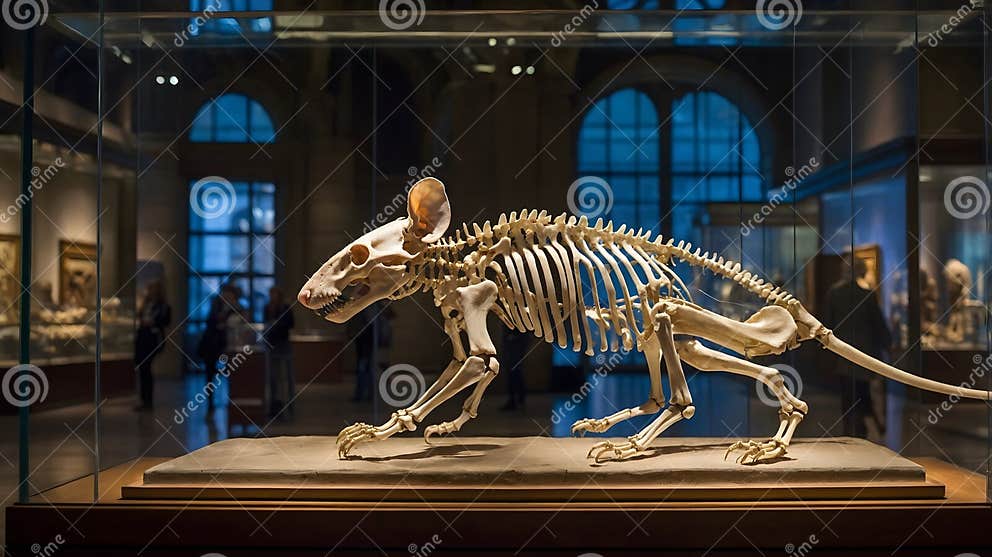 Extinct Maclear S Rat Skeleton on Display: a Glimpse into the Lost ...