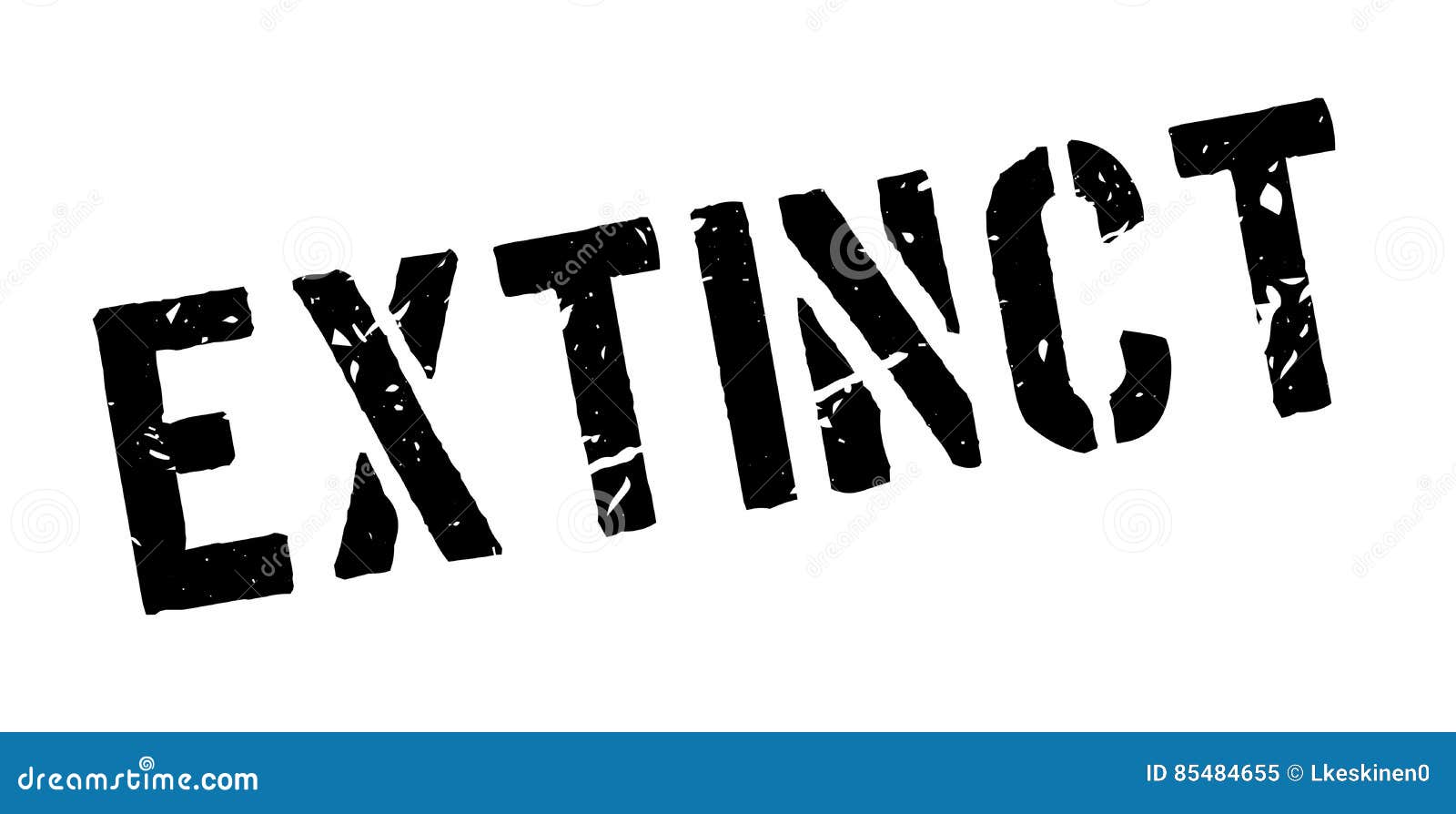 Extinct rubber stamp stock vector. Illustration of bygone - 85484655