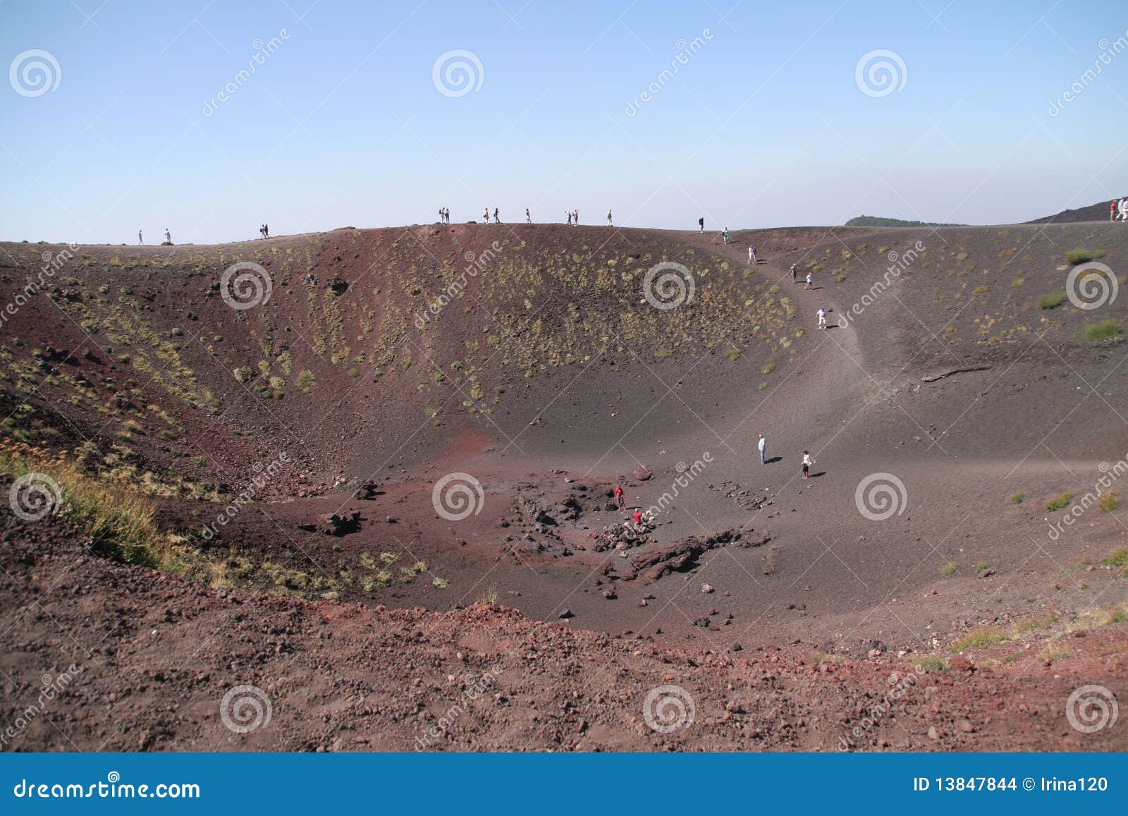 Extinct volcano stock photo. Image of hiking, tourism - 13847844