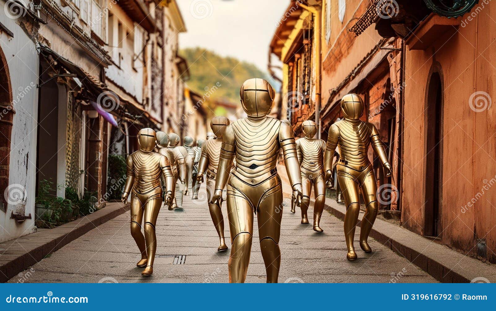 After the Extinction of Humanity the Robots Explore the Historic City ...