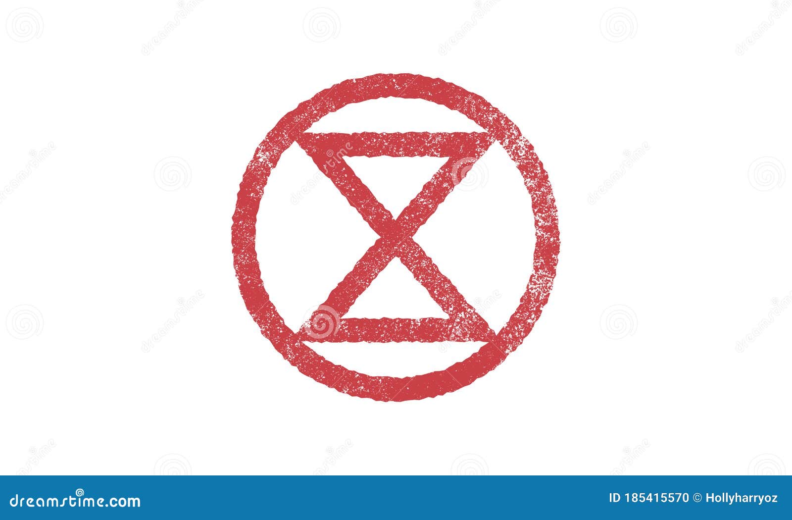 Extinction Symbol, Concept Illustration Environmental Activism and ...