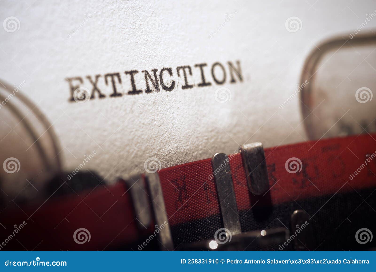 Extinction concept view stock photo. Image of existence - 258331910