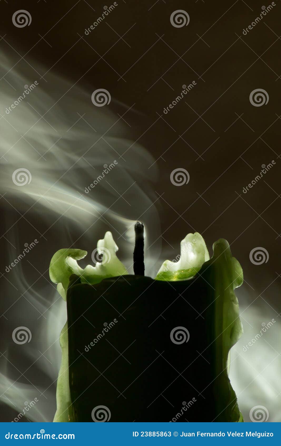 Extinguished Candle stock image. Image of flame, fume - 23885863