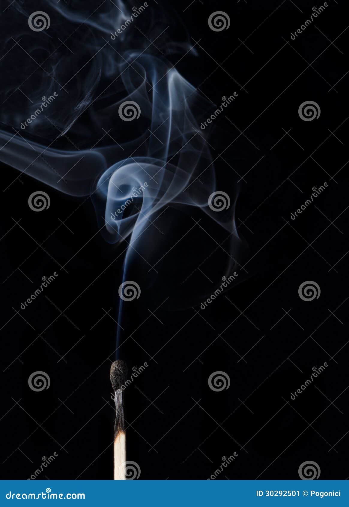 Extinguished match stock image. Image of life, black - 30292501