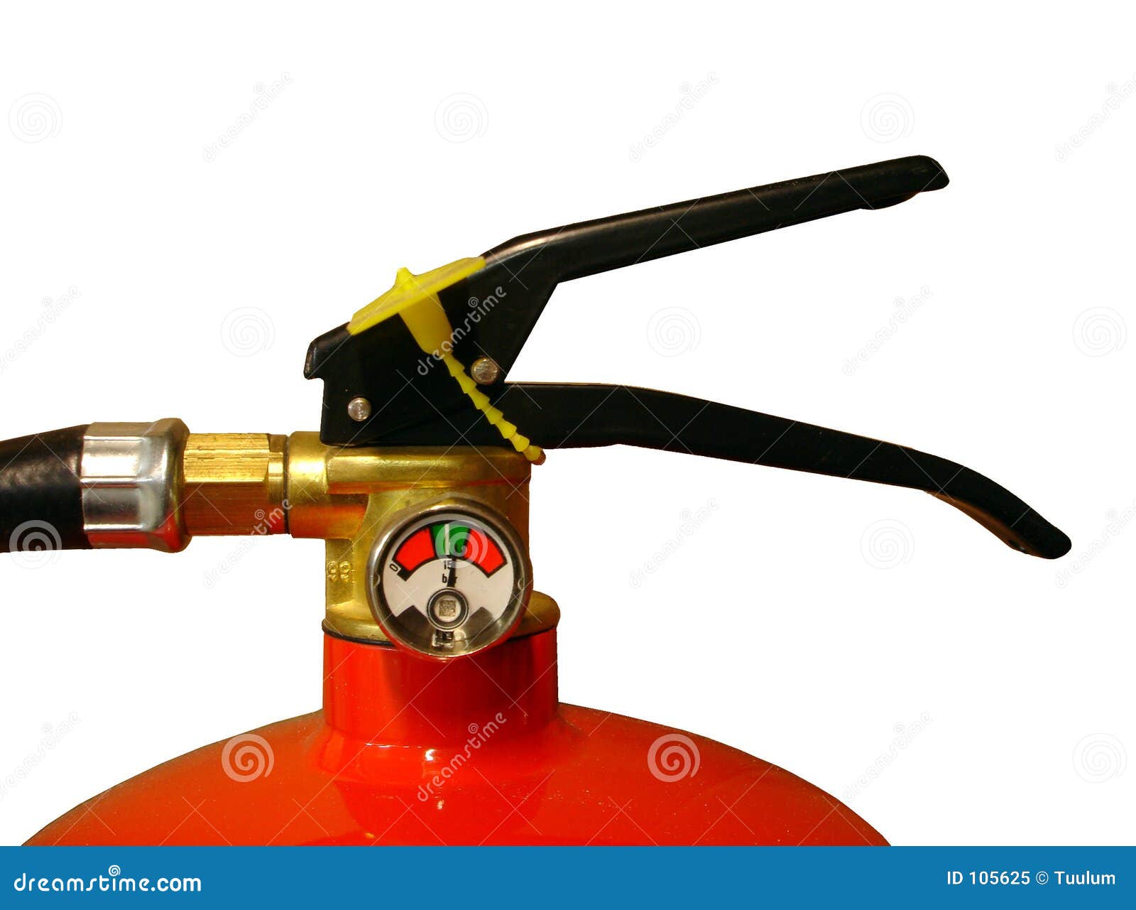 Extintor imagem de stock. Imagem de incêndio, vermelho - 105625