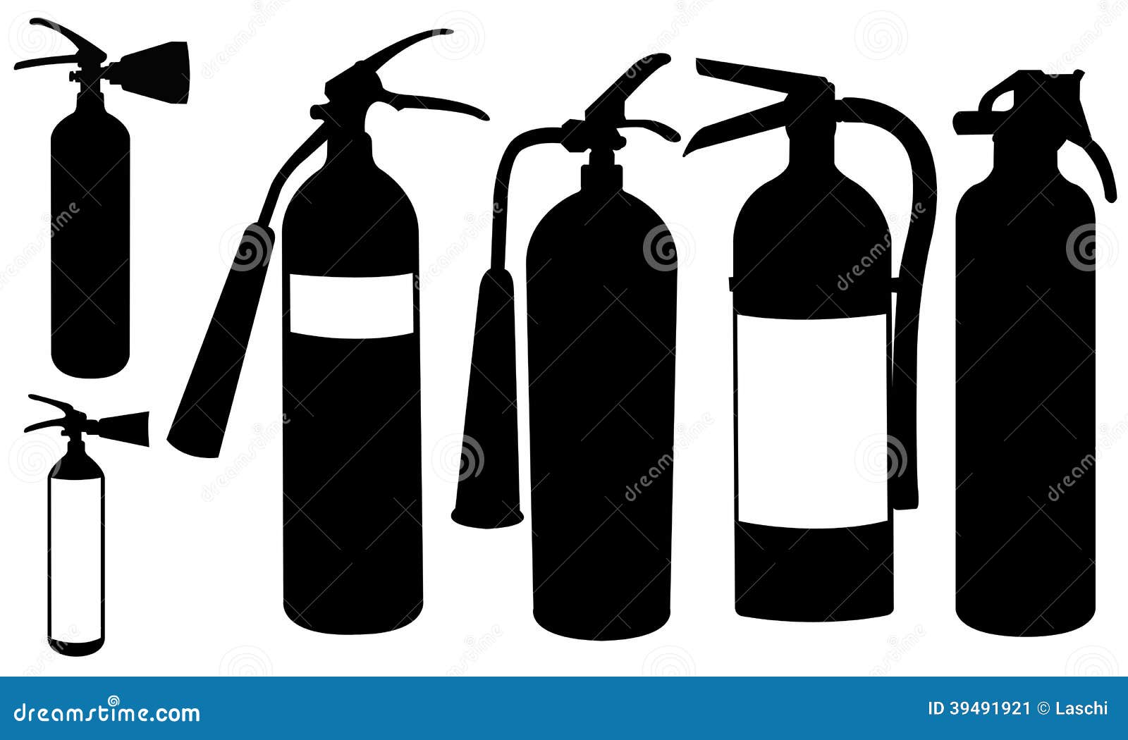 Extintor ilustración del vector. Ilustración de extinguidor - 39491921