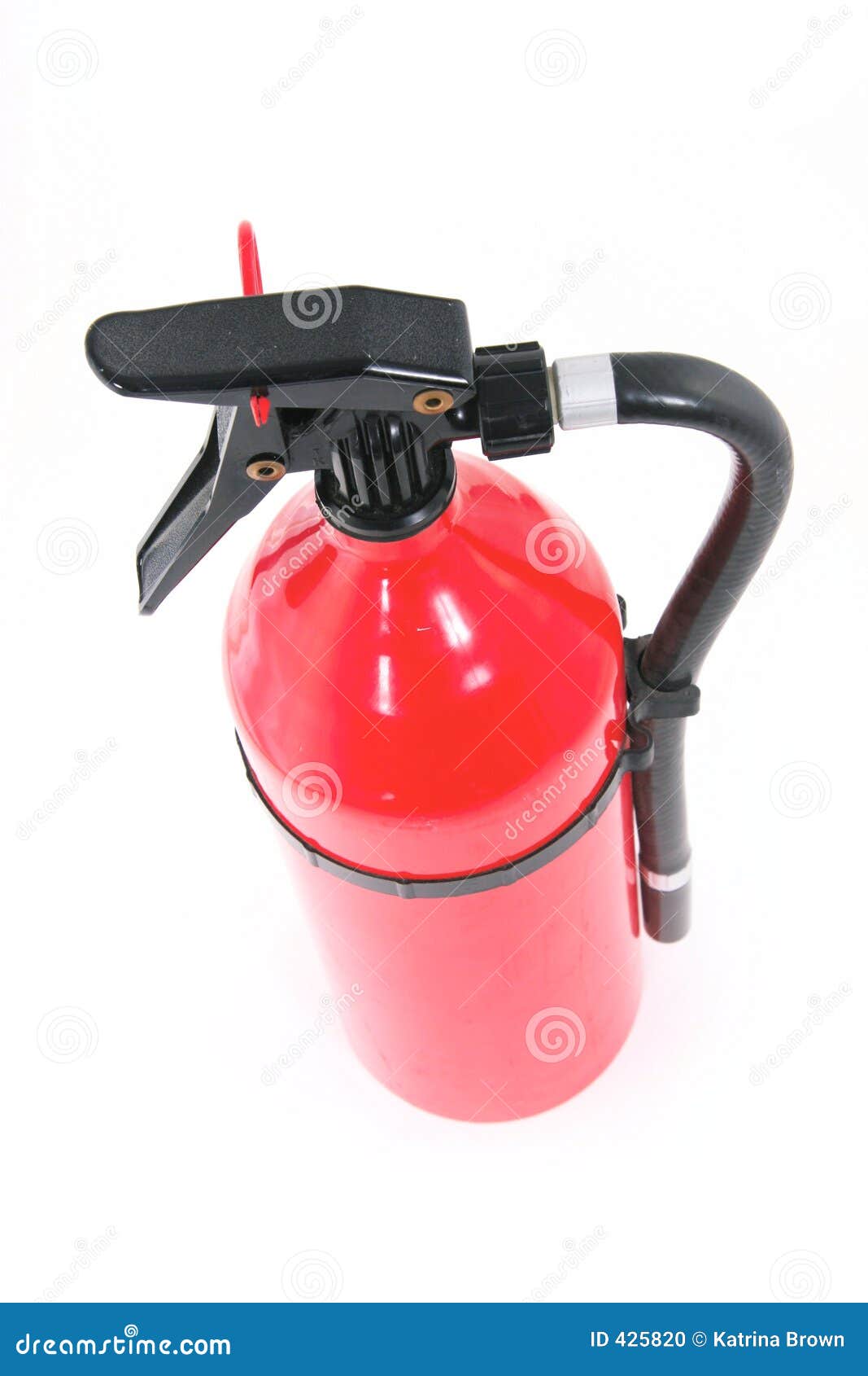 Extintor rojo foto de archivo. Imagen de azul, ceniza, extinga - 425820