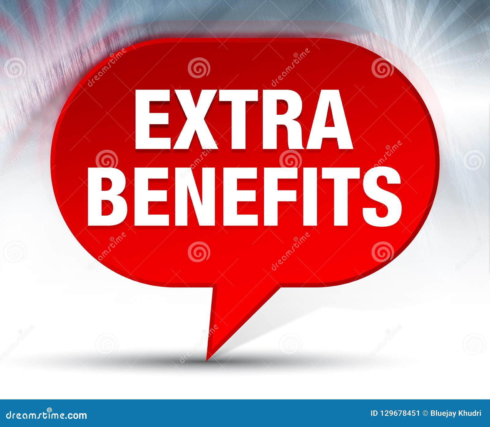 Extra Benefits Realistic Detailed Curved Paper Banner. Ribbons With ...