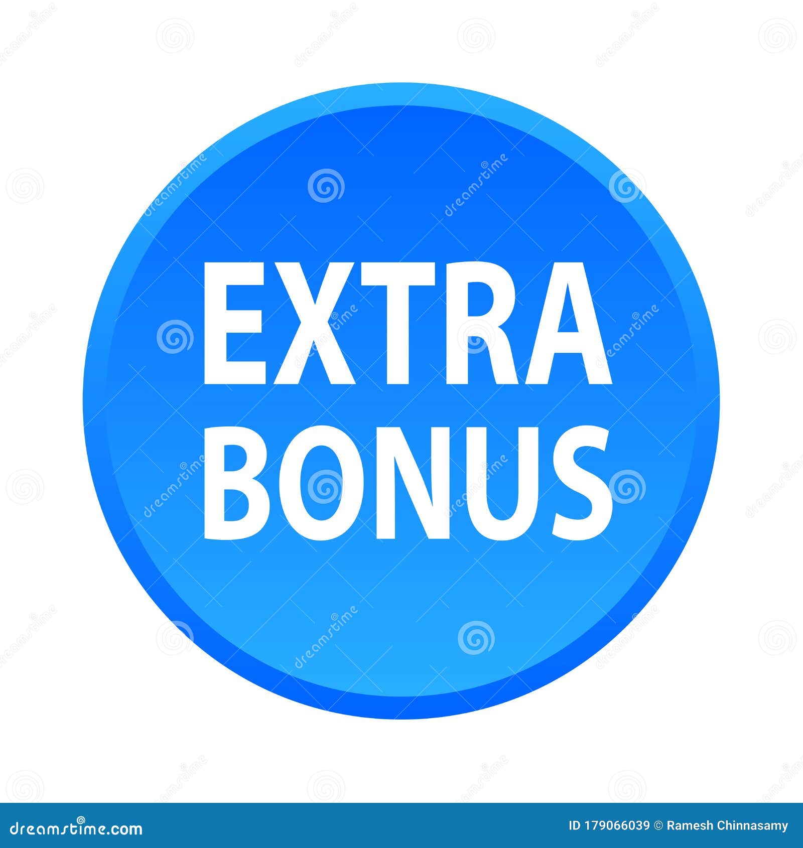 Extra bonus button stock vector. Illustration of cheap - 179066039