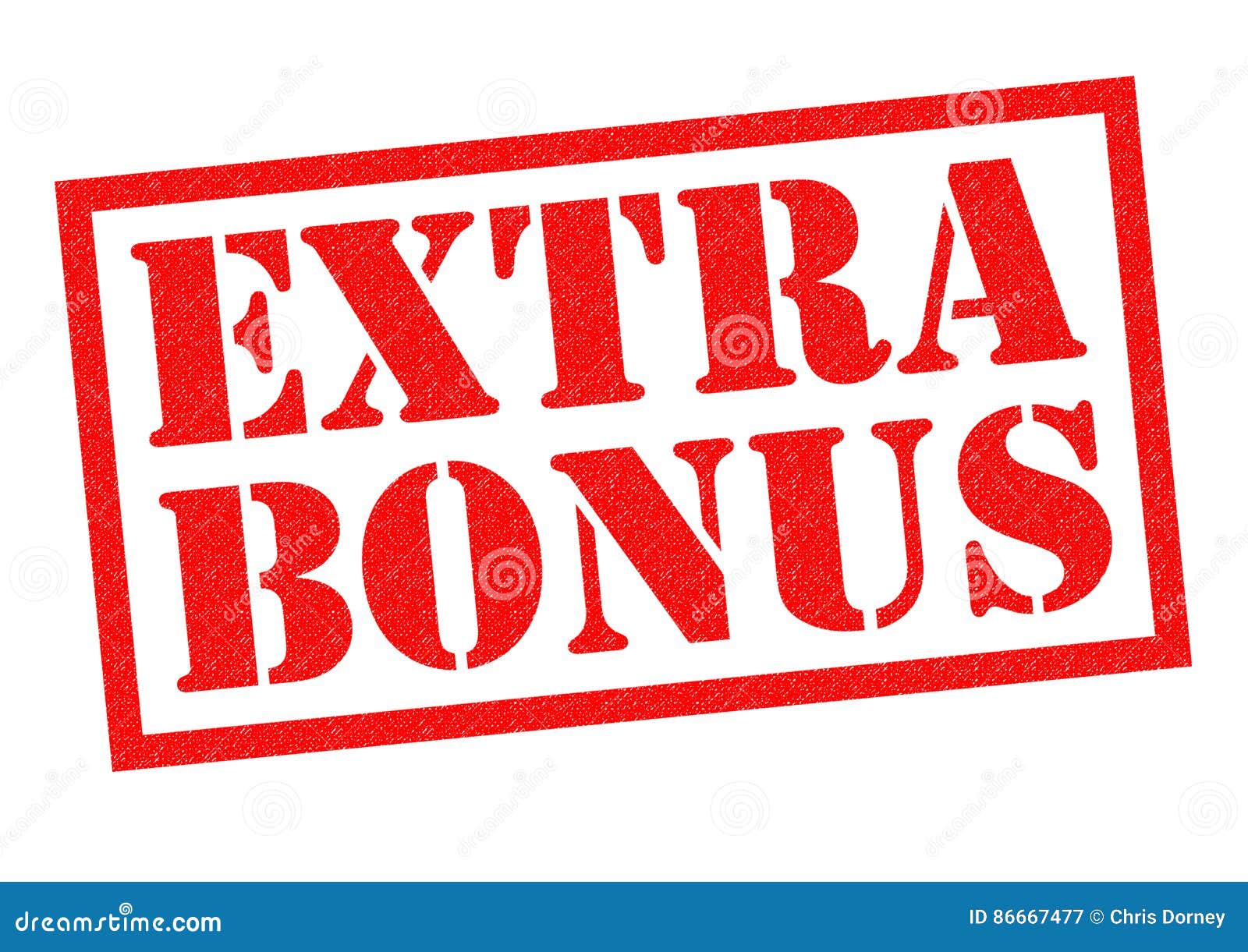 EXTRA BONUS stock illustration. Illustration of reward - 86667477