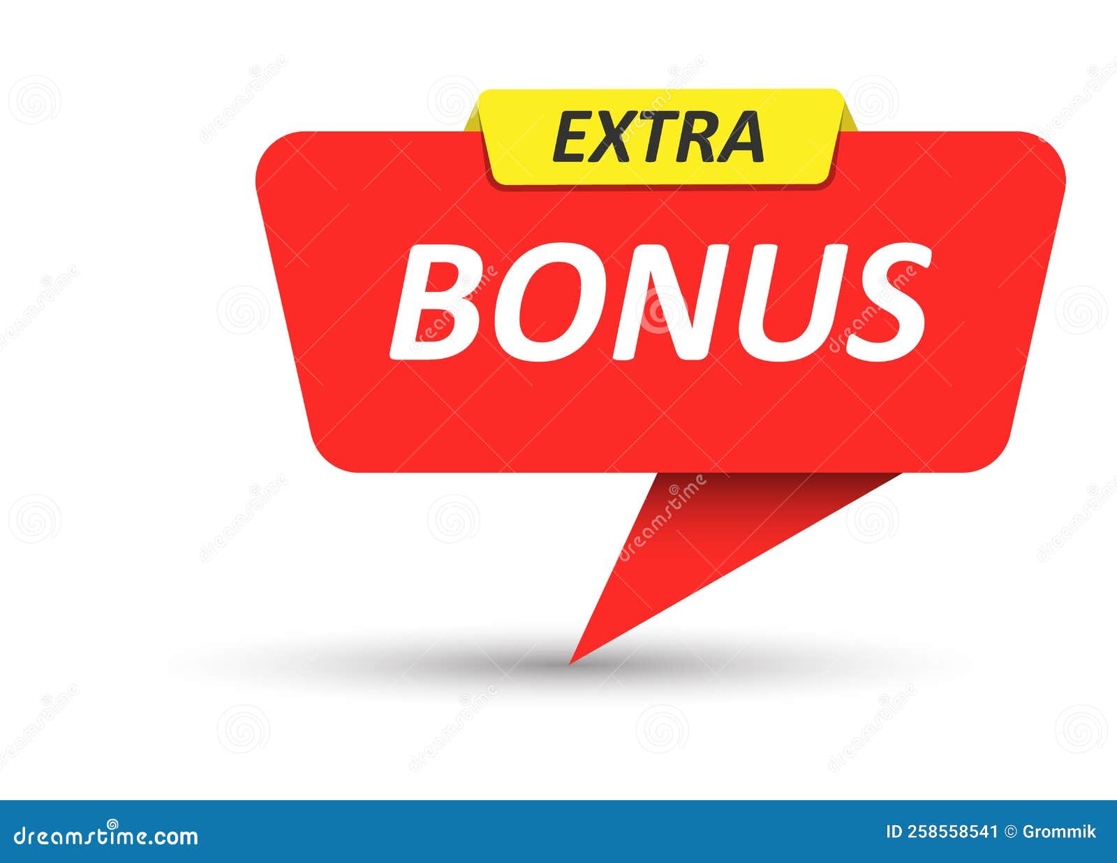 EXTRA BONUS. Vector Banner, Pointer, Sticker, Label or Speech Bubble ...