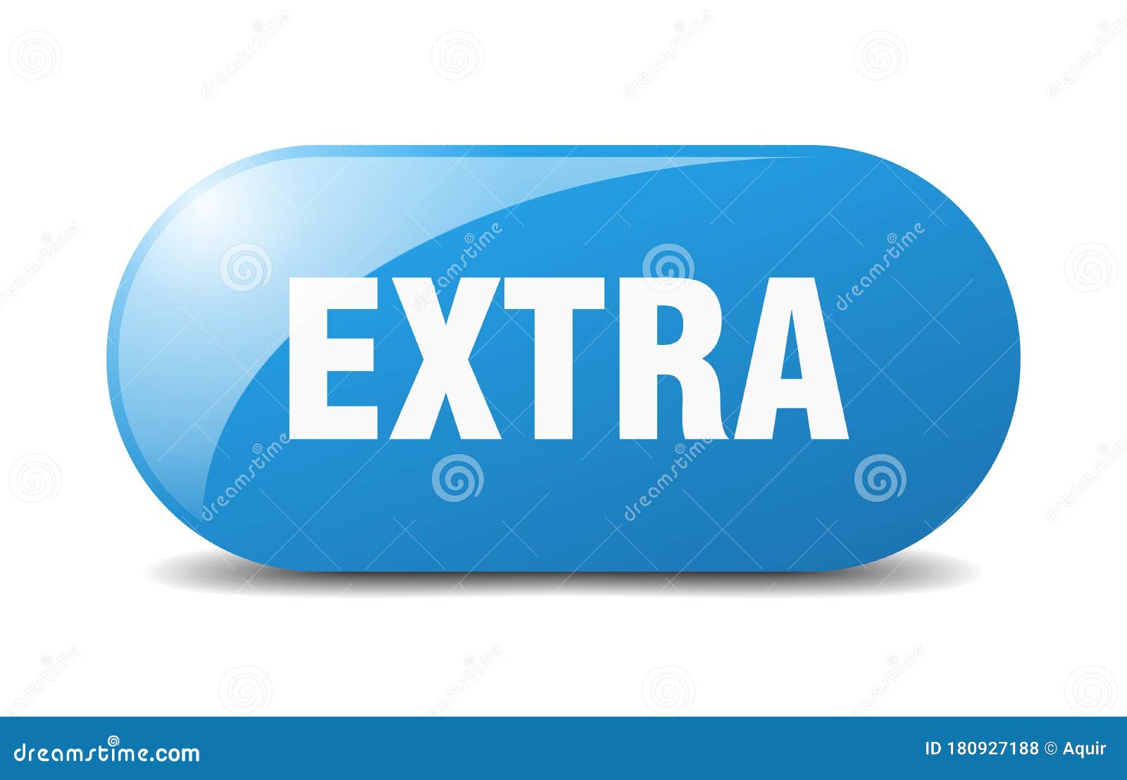 Extra Button. Extra Sign. Key. Push Button Stock Vector - Illustration ...