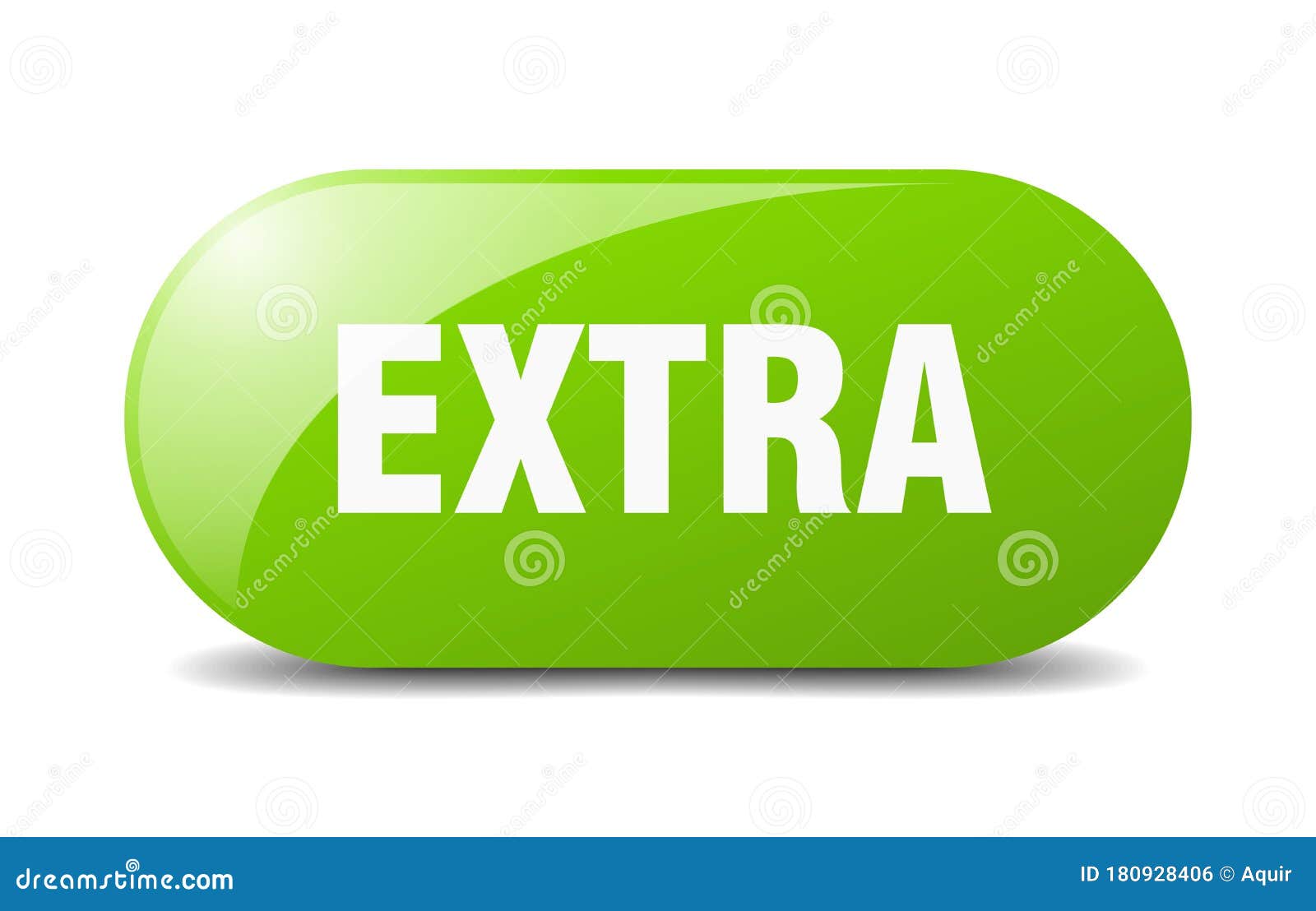 Extra Button. Extra Sign. Key. Push Button Stock Vector - Illustration ...