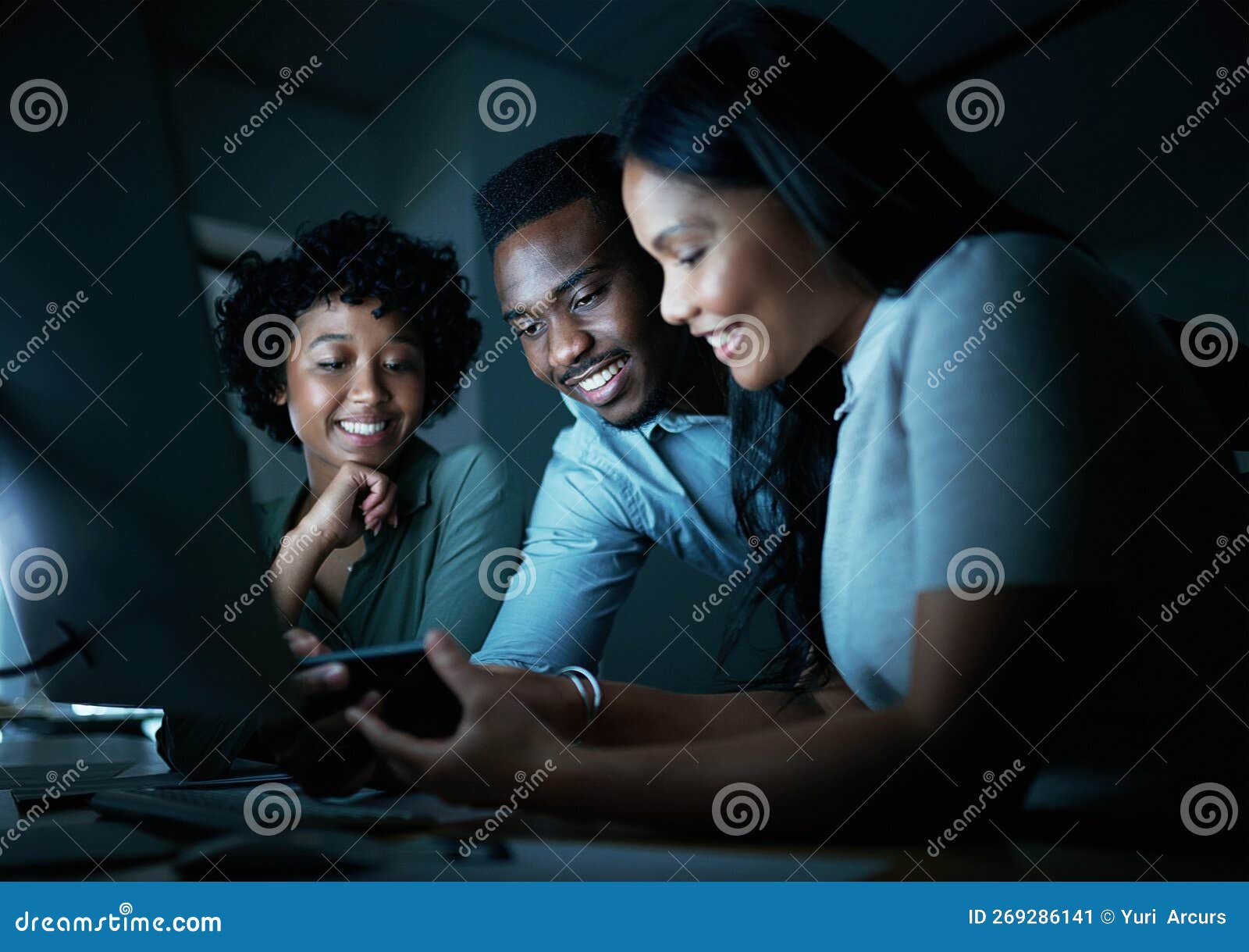 That Extra Dedication Makes a Big Difference. a Group of Young ...