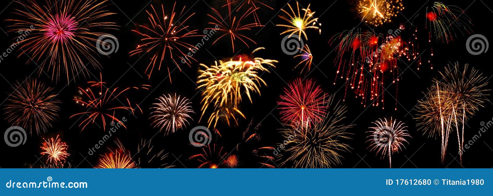 Extra Large Foreworks Image Stock Photo - Image of golden, fire: 17612680