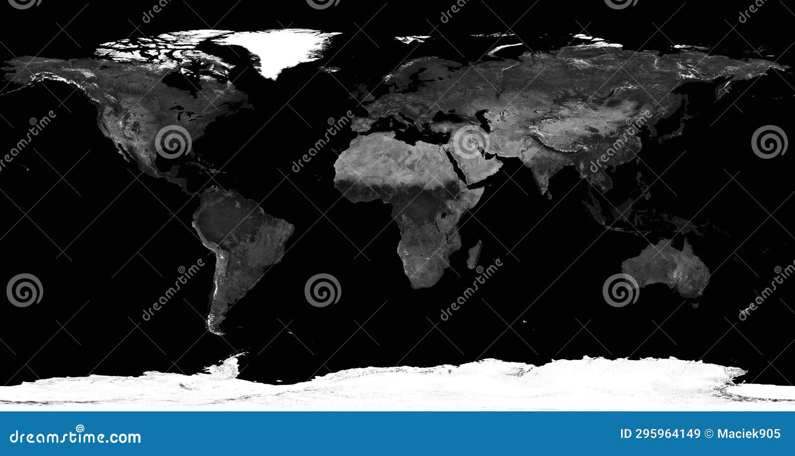 Extra Large Size Physical World Map Illustration. Primary Source ...