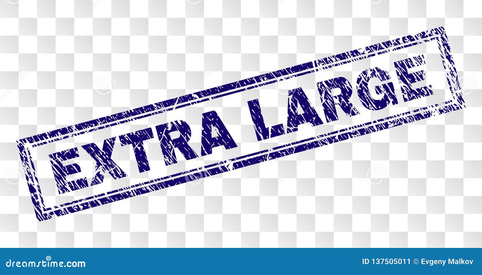 Grunge EXTRA LARGE Rectangle Stamp Stock Vector - Illustration of label ...