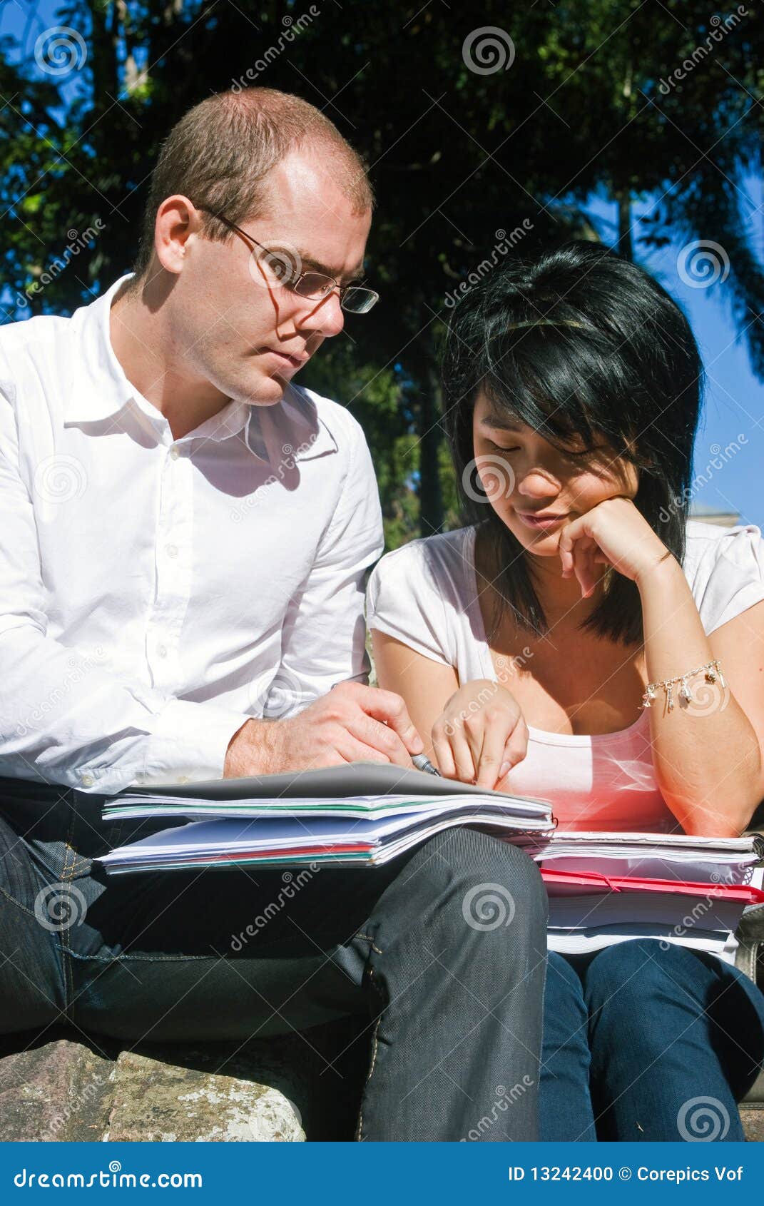 Extra lesson stock photo. Image of explaining, bright - 13242400